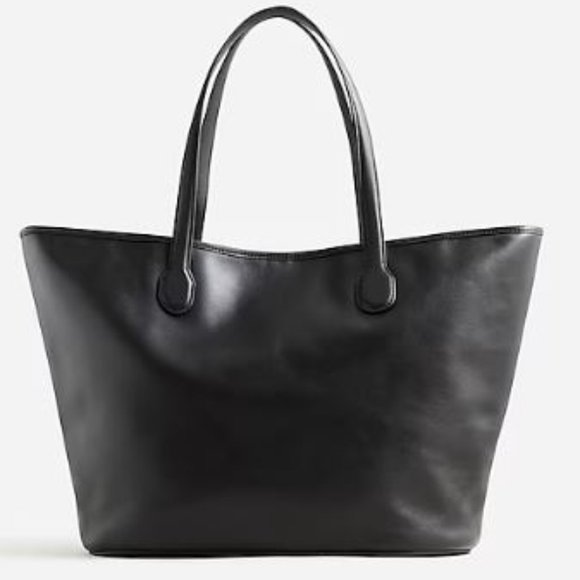 J. Crew | Bags | J Crew Berkeley Tote In Leather | Poshmark